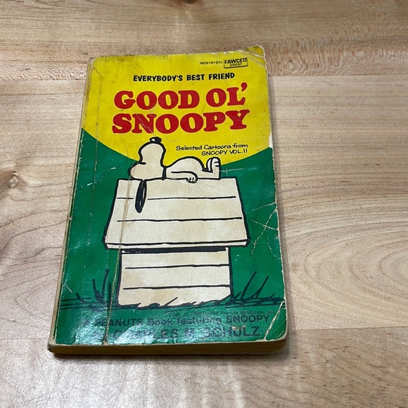 Other | Good Ol Snoopy Book | Poshmark